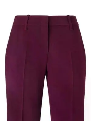 Ermanno Scervino Pressed-crease Tailored Trousers - Purple