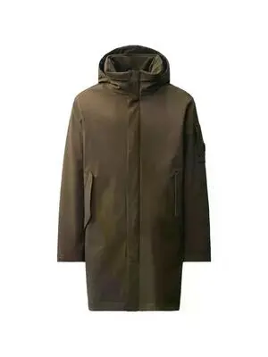 C.P. COMPANY Shell-r Quilted-liner Hooded Coat - Green