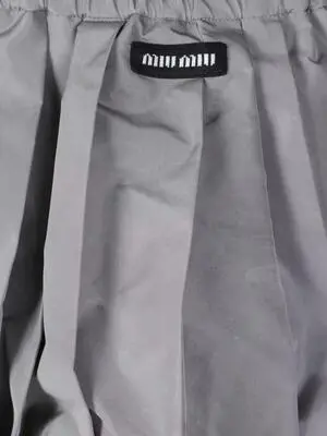 Miu Miu Technical Fabric Miniskirt
