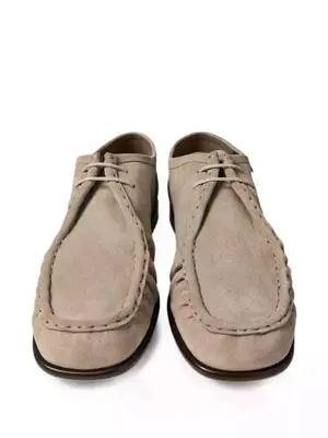 JIMMY CHOO Ember Moccasins - Neutrals