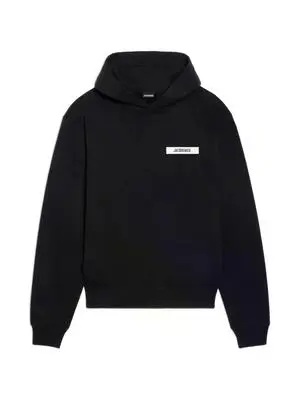 Jacquemus Le Gros Grain Hoodie - Black