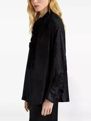 Momoni Bilancia Bis Ruffled Shirt
