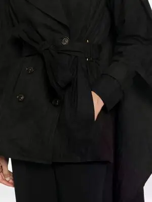 Elisabetta Franchi Belted Cape-panel Coat