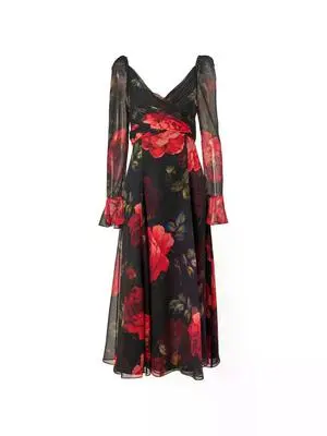 Carolina Herrera Sheer Cocktail Dresses For Women