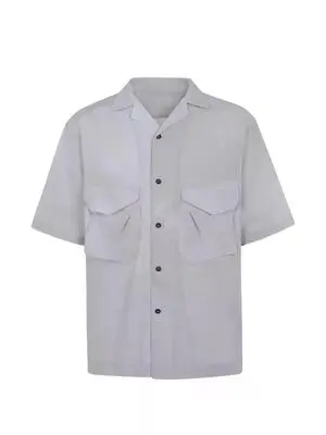 ZIGGY CHEN Short-sleeve Flap-pocket Shirt
