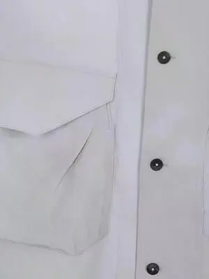 ZIGGY CHEN Short-sleeve Flap-pocket Shirt