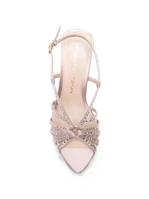 STUART WEITZMAN Crystal-embellished Strappy Sandals