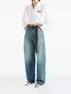 Givenchy Light Washed Cocoon Jeans