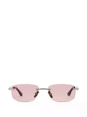 Chimi Rectangle-frame Sunglasses - Silver