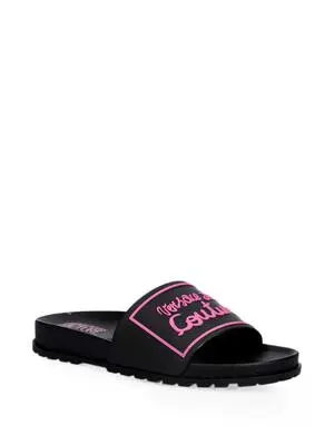Versace Logo-print Slides