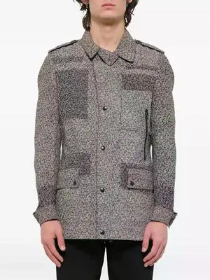 LANVIN Washed Safari Jacket - Blue