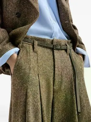 Brunello Cucinelli Suede Belt With Shiny Loop