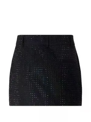 Pinko Rhinestone-embellished Wrap Skirt