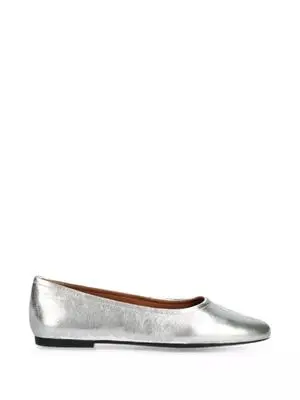 VAGABOND SHOEMAKERS Jolin Ballet Flats - Silver