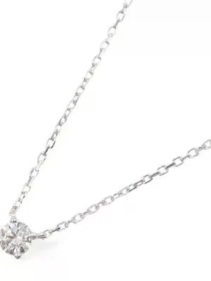 Cartier 2010s 1895 Solitaire Diamond Necklace