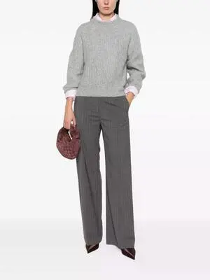 EMERSON RENALDI Ribbed Knit Raglan Sweater