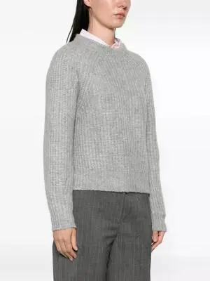 EMERSON RENALDI Ribbed Knit Raglan Sweater