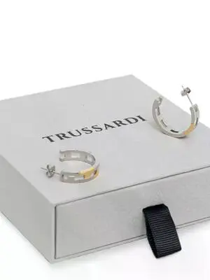 TRUSSARDI Cut-out Hoop Earrings