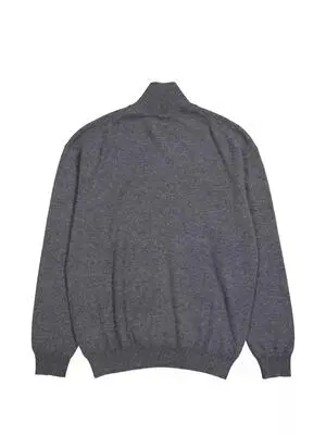 LISA YANG Quarter-zip Knitted Sweater