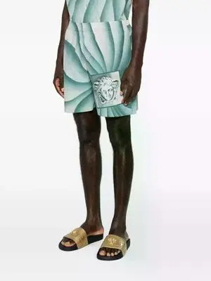 Versace The Vortex Medusa-print Shorts