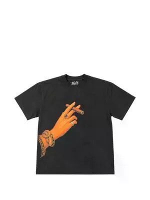 MELT Short-sleeve T-shirt - Black