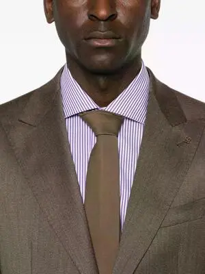 Tagliatore Peak-lapels Wool Suit