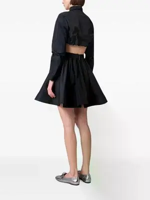 MSGM Pleated A-line Mini Skirt