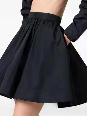 MSGM Pleated A-line Mini Skirt