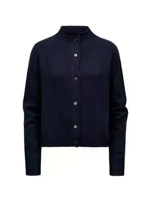 LISA YANG Button-fastening High-neck Cardigan