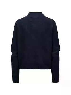 LISA YANG Button-fastening High-neck Cardigan