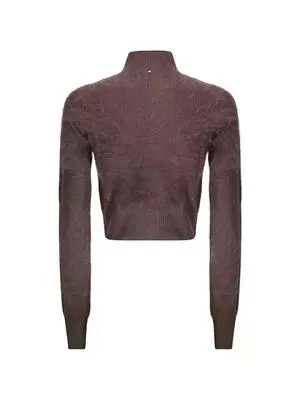 Sportmax High-neck Cashmere Sweater - Brown