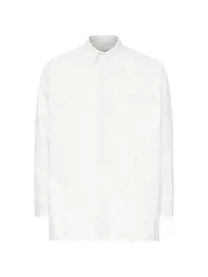 MAISON MARGIELA Cotton Poplin Shirt - Neutrals