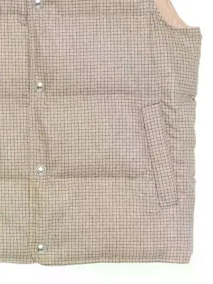 Eleventy Check-pattern Gilet