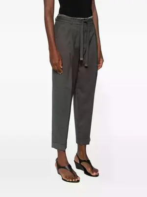 Peserico Pleated Belted Trousers