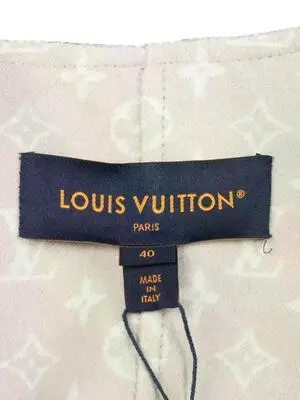 LOUIS VUITTON 2020s Cape-sleeve Belted Coat