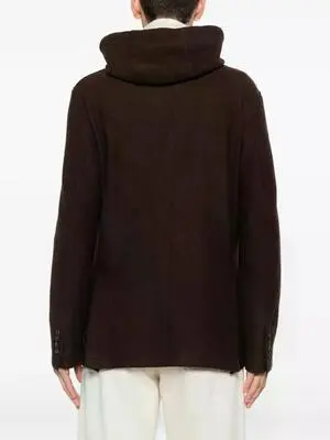 Eleventy Hooded Wool Jacket