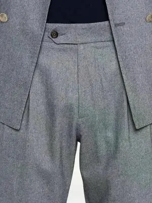 Eleventy Peak-lapel Double-breasted Suit