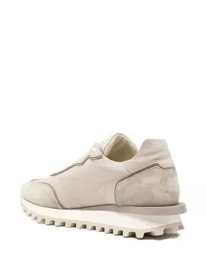 Eleventy Panelled Ridged-sole Sneakers