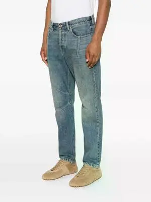 Eleventy Panelled Button Jeans