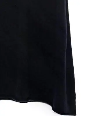 Incentive! Cashmere High-waisted A-line Midi Skirt
