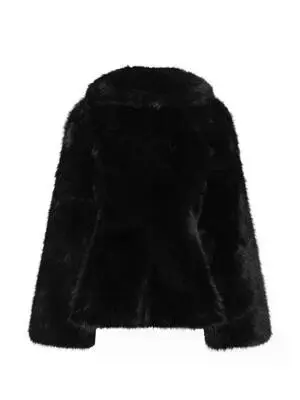 ROTATE BY BIRGER CHRISTENSEN Faux Fur Flared Jacket