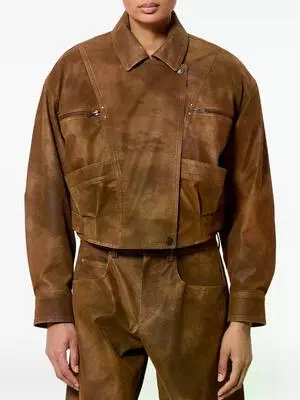 MARANT ETOILE Distressed Panelled Jacket