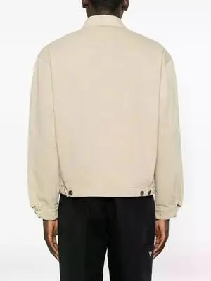Prada Logo Plaque Denim Jacket