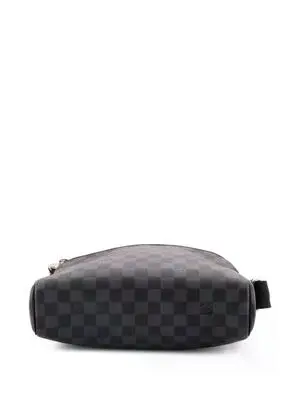 LOUIS VUITTON Damier Graphite Pm Reporter Bag - Black
