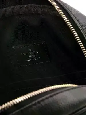 LOUIS VUITTON Damier Graphite Pm Reporter Bag - Black