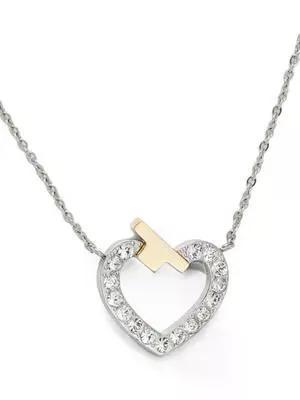 TRUSSARDI Heart Embellished Necklace
