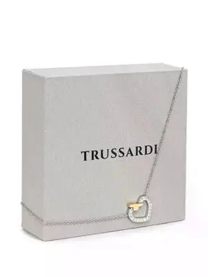 TRUSSARDI Heart Embellished Necklace
