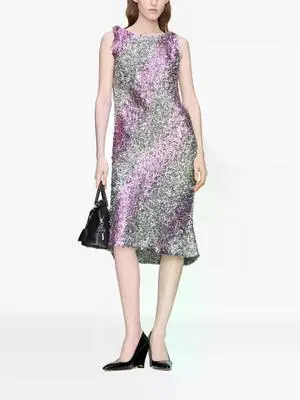 MAISON MARGIELA Foil Stripe Dress