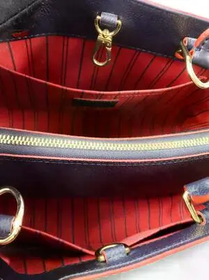 LOUIS VUITTON Monogram Empreinte Montaigne Bb Handbag