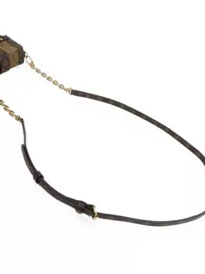 LOUIS VUITTON Monogram Reverse Trunk Vertical Shoulder Bag